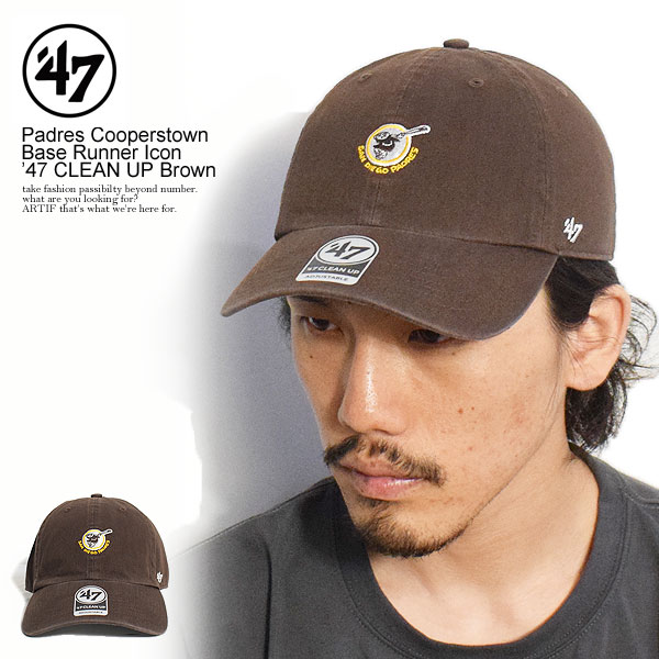 【楽天市場】フォーティーセブン '47 Padres Cooperstown Base Runner Icon ’47 CLEAN UP ...