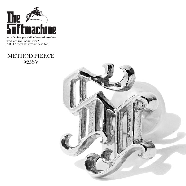 【楽天市場】ソフトマシーン SOFTMACHINE METHOD PIERCE soft20sm-methodpsv メンズ レディース ピアス 送料無料：nisky