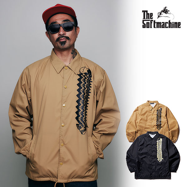 【楽天市場】ソフトマシーン SOFTMACHINE DISTORTION JK(COACH JACKET) soft23ss-dcoach メンズ ジャケット 送料無料：nisky