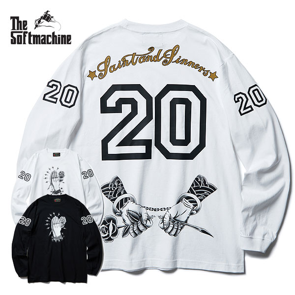 【楽天市場】30％OFF SALE セール 20th Anniversary Collection ソフトマシーン SOFTMACHINE SINNERS XX L/S(L/S T ...