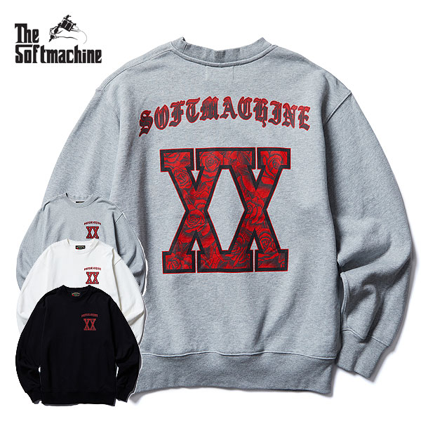 【楽天市場】50%OFF SALE セール 20th Anniversary Collection ソフトマシーン SOFTMACHINE XX SWEAT(CREW NECK SWEAT ...