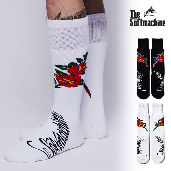 【楽天市場】ソフトマシーン SOFTMACHINE ROSES SOX(SOX) soft24sv-rosox メンズ ソックス 送料無料：nisky