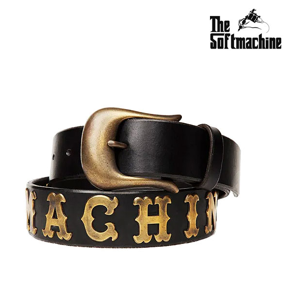 【楽天市場】【受注生産商品 (3週間～1ヶ月)】 ソフトマシーン SOFTMACHINE THUG LIFE2 soft-tlbelt メンズ ベルト 送料無料 キャンセル不可：nisky