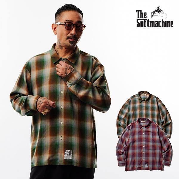 【楽天市場】2025 春夏 先行予約 3月～4月入荷予定 ソフトマシーン SOFTMACHINE CHOLULA SHIRTS(L/S ...
