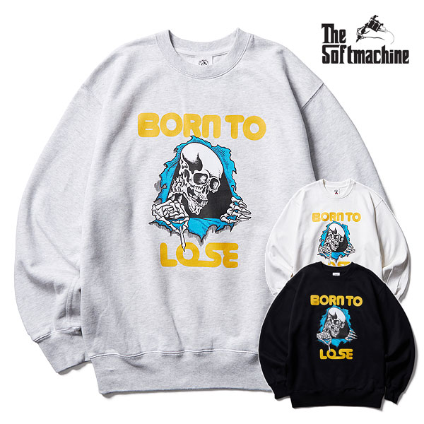 【楽天市場】2025 春夏 先行予約 2月～3月入荷予定 ソフトマシーン SOFTMACHINE LOSER SWEAT(CREW NECK ...