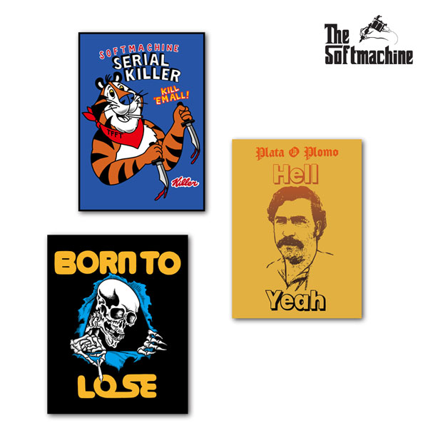 【楽天市場】2025 春夏 先行予約 1月～2月入荷予定 ソフトマシーン SOFTMACHINE SM STICKER SET(STICKER SET) soft25ss-smst メンズ ...