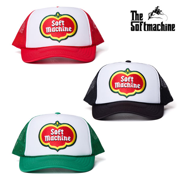 【楽天市場】2025 夏 先行予約 6月～7月入荷予定 ソフトマシーン SOFTMACHINE POMODORO CAP(MESH CAP) soft25sv-pmdrcp メンズ キャップ ...