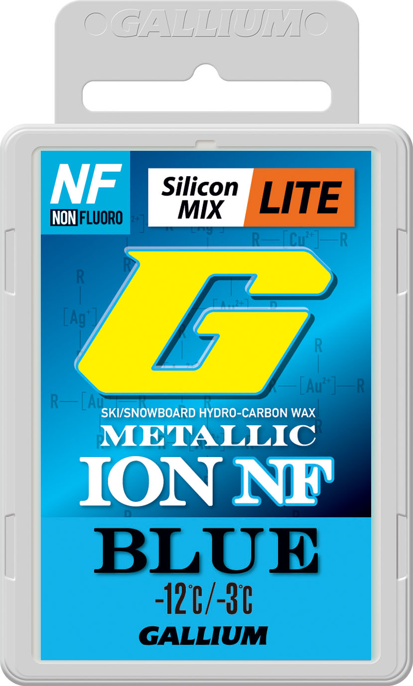 【楽天市場】ガリウム GALLIUM METALLIC ION LITE NF BLUE(50g) GS5018 ノーフッ素ワックス ...