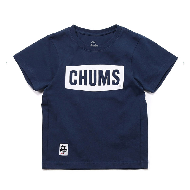 【楽天市場】チャムス CHUMS キッズ ジュニア ロゴTシャツ 半袖 コットンT ネイビー CH21-1280 90 100 110 120 130 25春夏 【FWSL】【RR】：NIWA ...