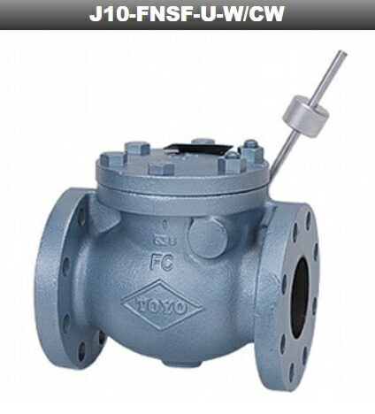 【楽天市場】スイングチェッキバルブー東洋バルブJ10-FNSF-U-150A：NK総合販売