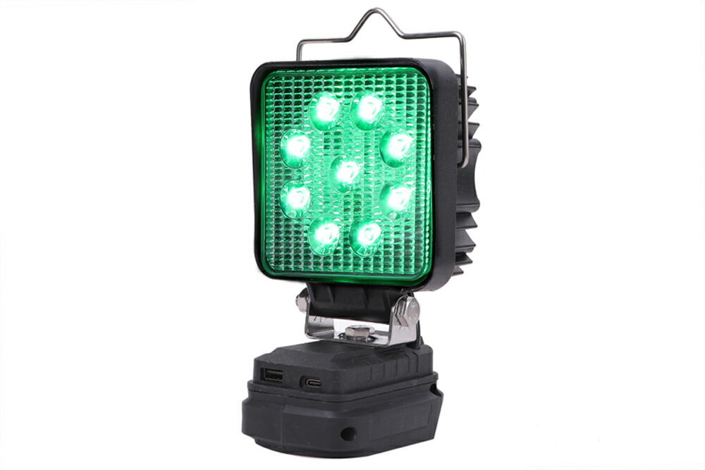 【楽天市場】緑の光の集魚灯 作業灯一体型アダプター (マキタADP05互換)：NLAセレクト