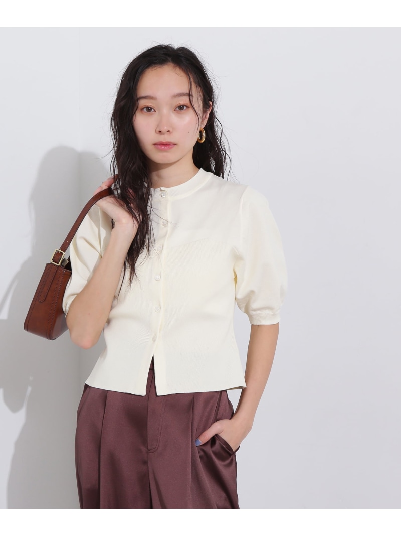 【楽天市場】ビスチェ切替カーディガン N. Natural Beauty Basic エヌ ナチュラルビューティーベーシック* トップス カーディガン ブラック オレンジ ホワイト【先行予約 ...