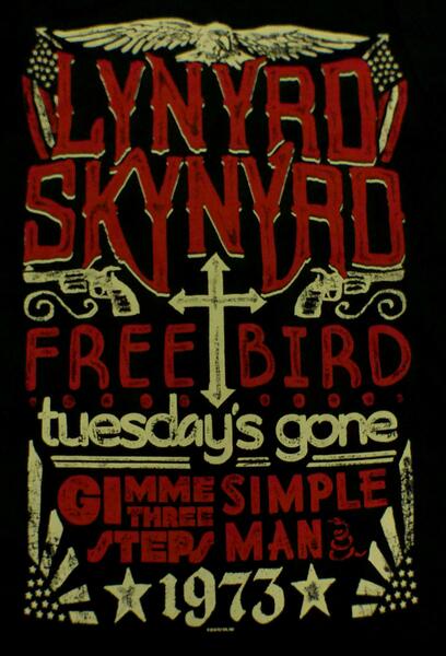 【楽天市場】【LYNYRD SKYNYRD】レイナードスキナード「FREEBIRD 1973 HITS」Tシャツ：バンドTシャツ NO-REMORSE