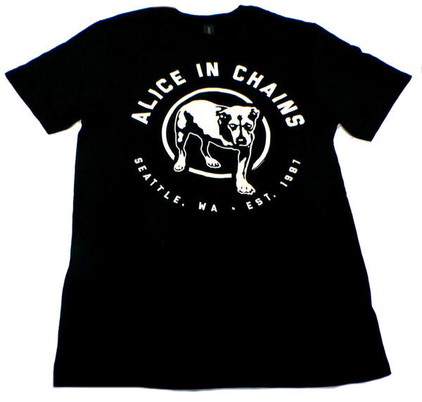 【楽天市場】【ALICE IN CHAINS】アリス イン チェインズ「EST. 1987」Tシャツ：バンドTシャツ NO-REMORSE