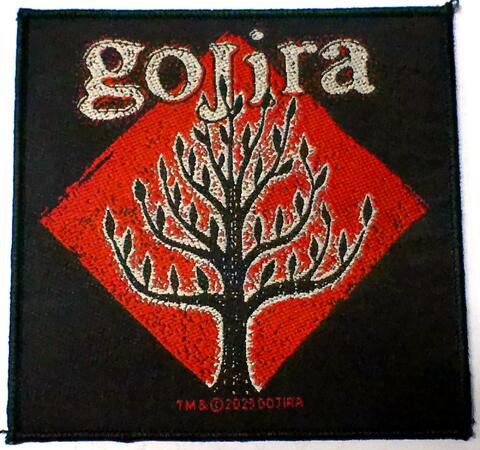 【楽天市場】【GOJIRA】ゴジラ「TREE OF LIFE」布刺しゅうパッチ：バンドTシャツ NO-REMORSE