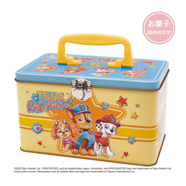 【楽天市場】74309 パウ・パトロール ミニトランク缶 お菓子 X’mas クリスマス イベント サンタクロース 誕生日 年末年始 キッズ ...