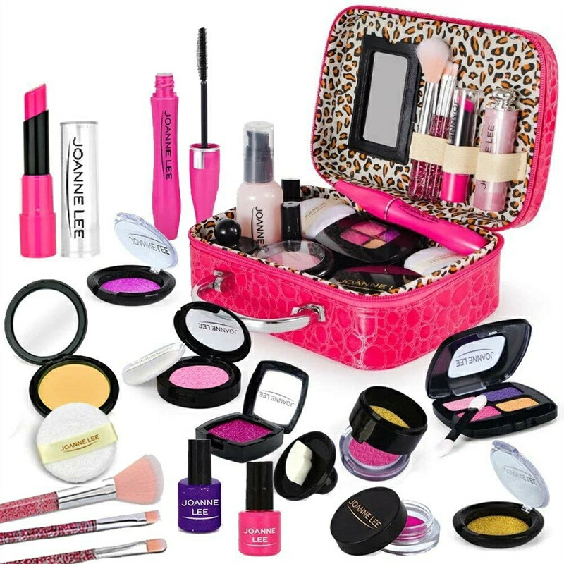 【楽天市場】メイクおもちゃ お化粧セット 女の子 メイクごっこ遊び 21PCS 豪華セット お化粧おもちゃ 化粧品おもちゃ ドレッサーおもちゃ 化粧バッグ かわいい おままごと セット コスメ ...