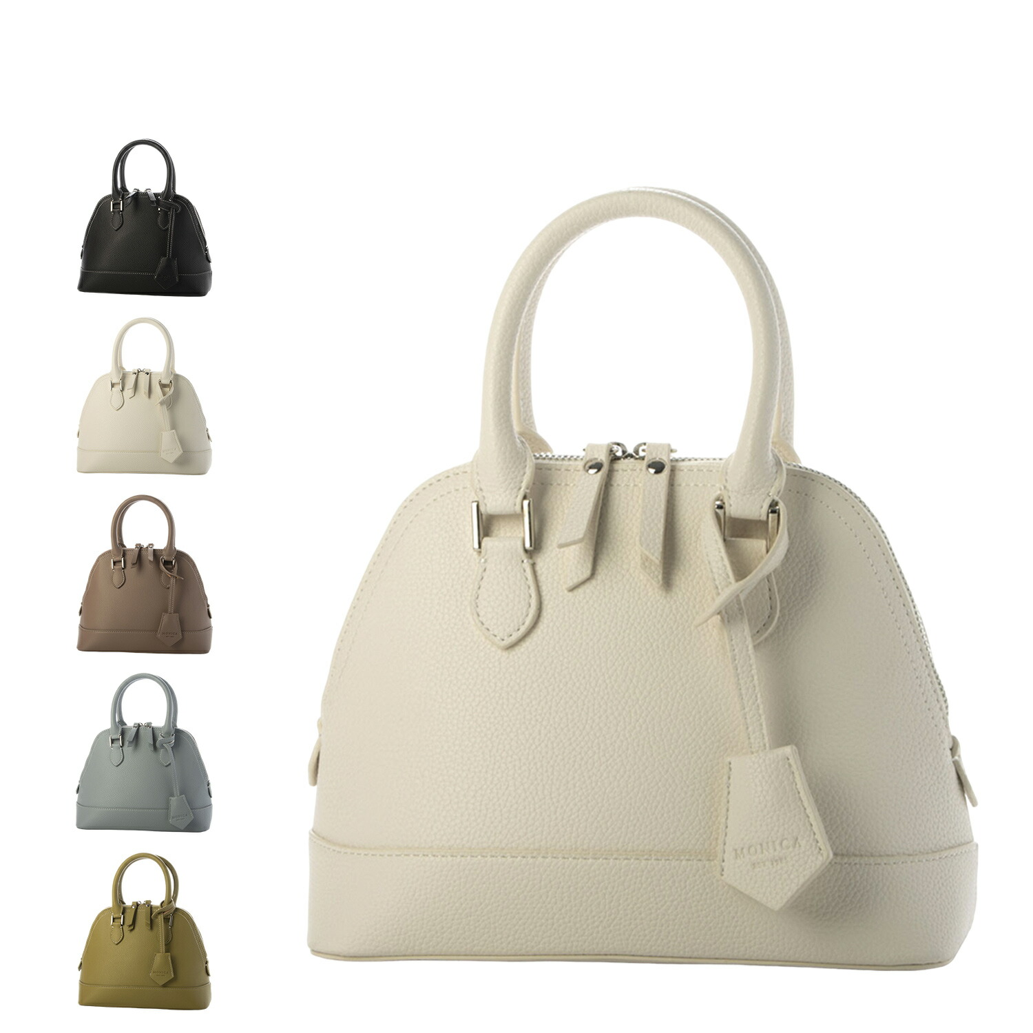 【楽天市場】MONICA 2way MINI BOSTON BAG モニカ ボストンバッグ ミニ ショルダー レディース 斜め掛け ブラック ...