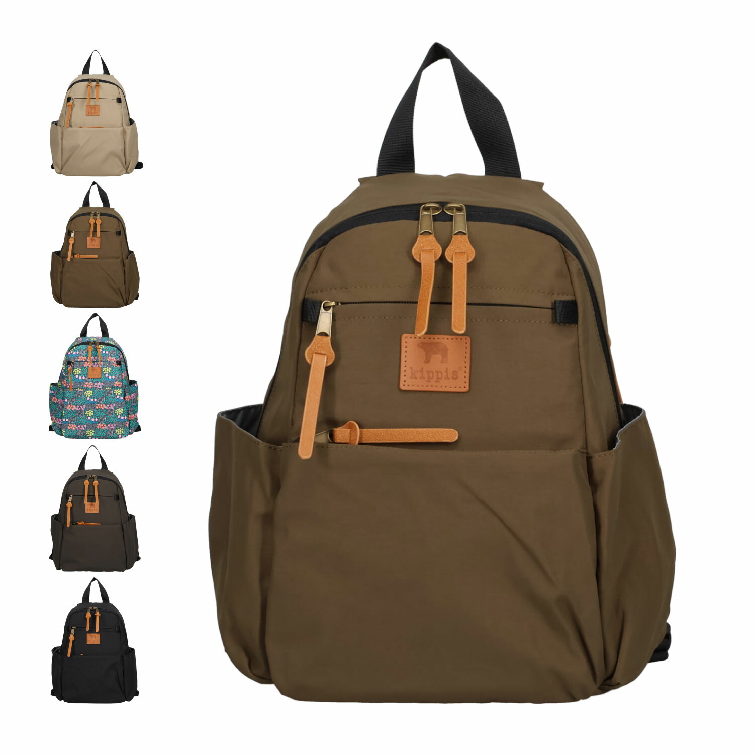 【楽天市場】Kippis MINI BACKPACK キッピス リュック バッグ バックパック 10ポケットミニリュック メンズ レディース 10L 軽量 撥水 防水 ブラック グレー ...
