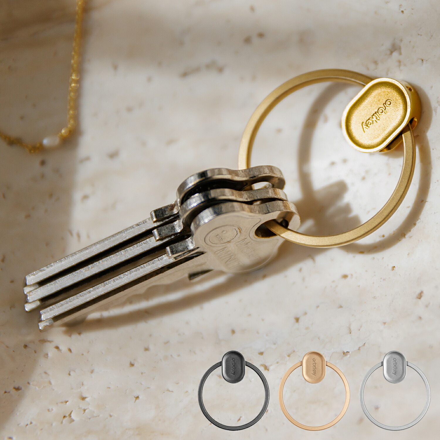 【楽天市場】Orbitkey RING V2 オービットキー キーリング キークリップ リング ブイツー メンズ レディース 軽量 シンプル ...
