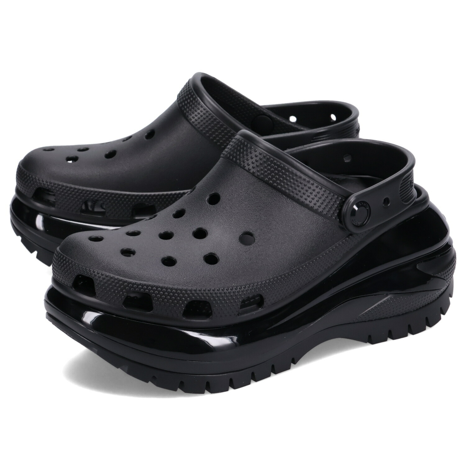 【楽天市場】crocs MEGA CRUSH CLOG クロックス サンダル クロッグサンダル メガ クラッシュ メンズ レディース 厚底 ...