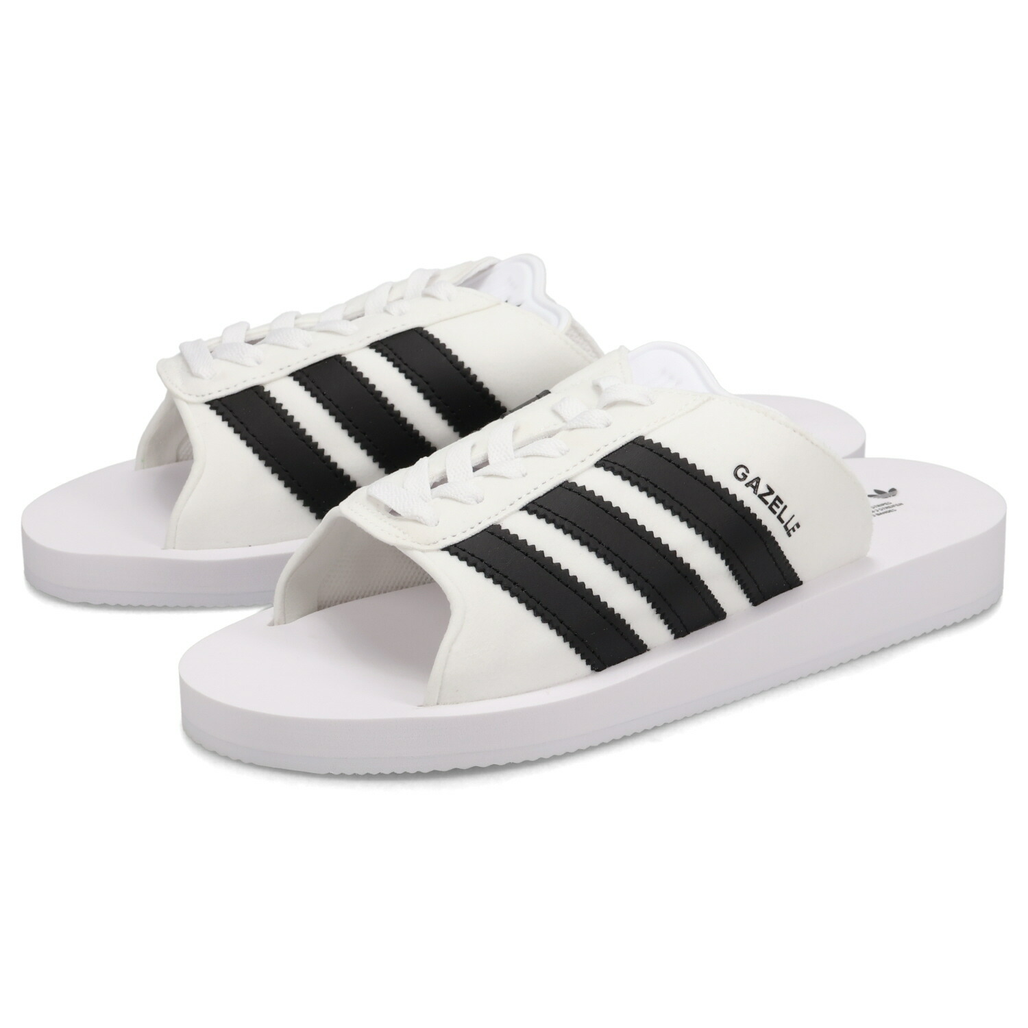 【楽天市場】adidas Originals GAZELLE BEACH SLIDES アディダス オリジナルス サンダル ストラップサンダル ...