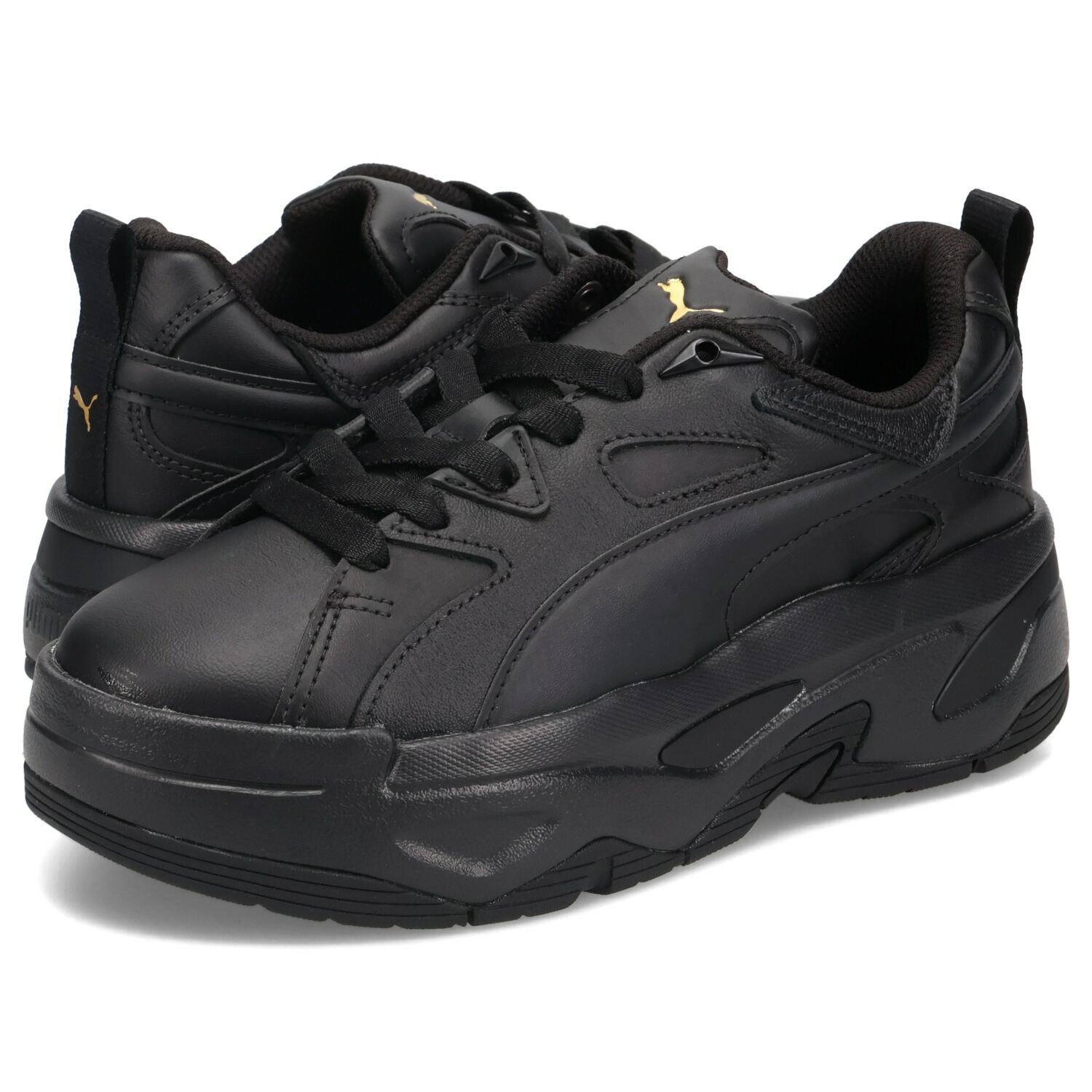 【楽天市場】PUMA WMNS BLSTR DRESSCODE プーマ スニーカー ブラスター ドレスコード レディース 厚底 ブラック 黒 ...