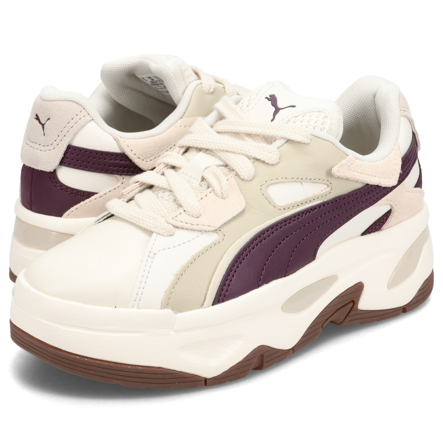【楽天市場】PUMA BLSTR Surreal Contour プーマ スニーカー ブラスター レディース 厚底 グレー 398394 ...