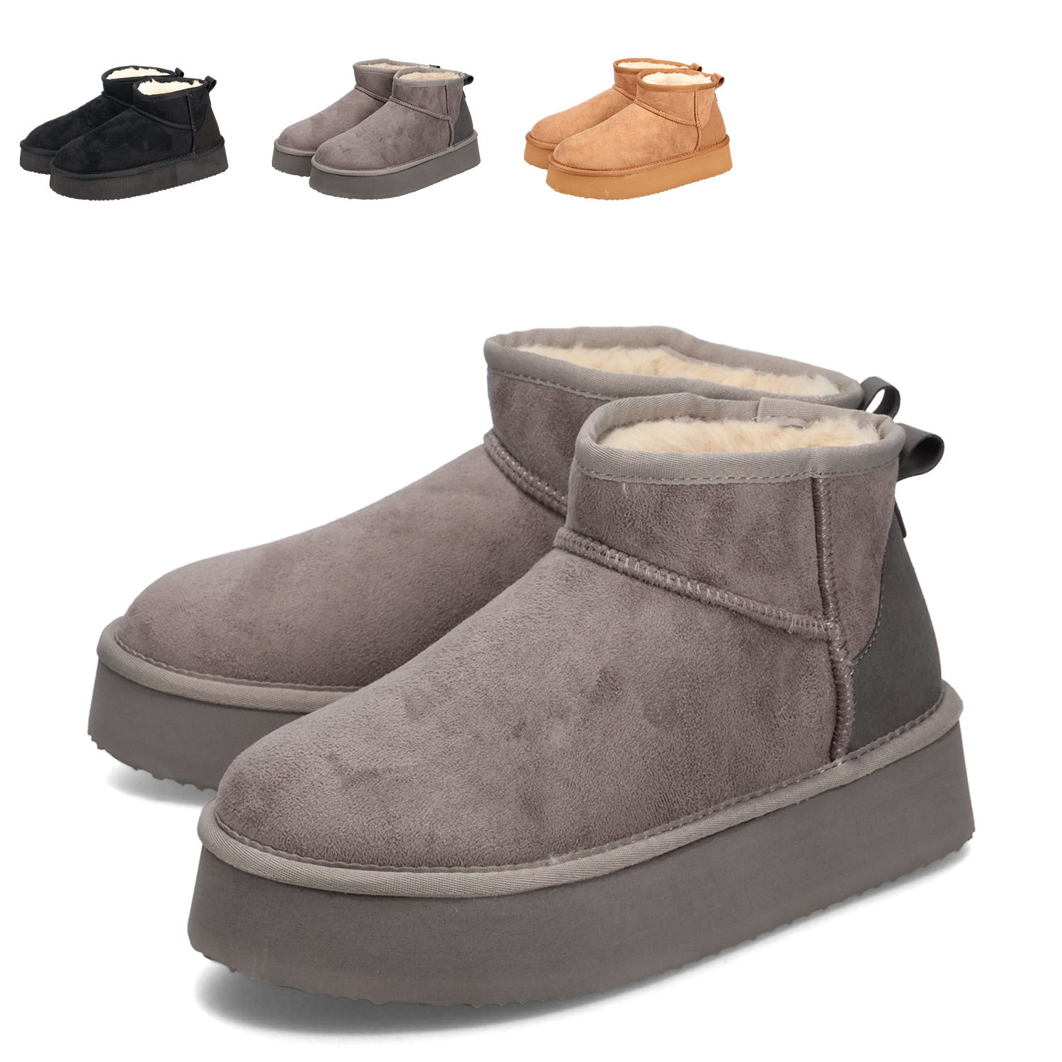 【楽天市場】【最大1000円OFFクーポン発行中】 MEI MEI BOOTS メイ ムートンブーツ フェイクファー リラックス ルーム ...