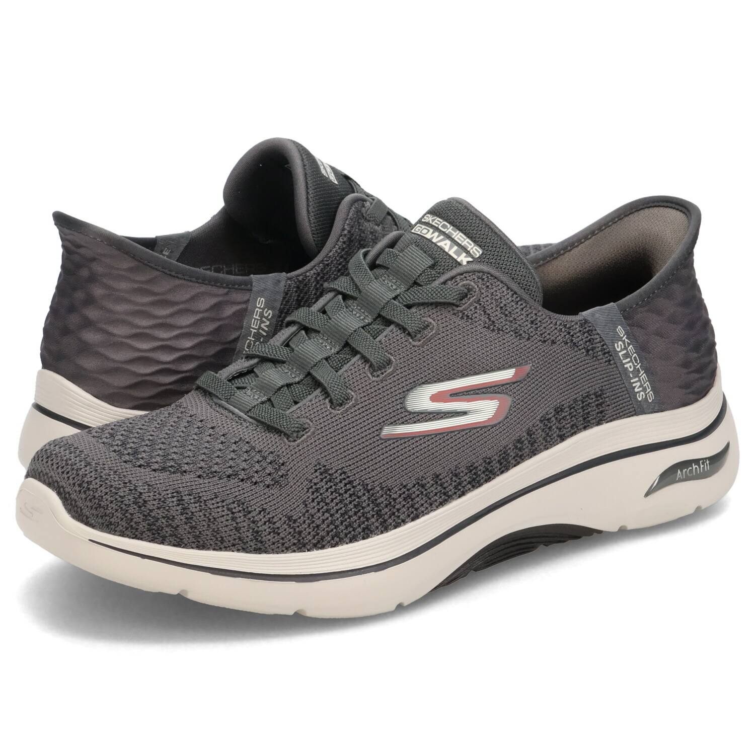 【楽天市場】【最大1000円OFFクーポン発行中】 SKECHERS SLIP-INS GOWALK ARCH FIT 2.0 GRAND ...