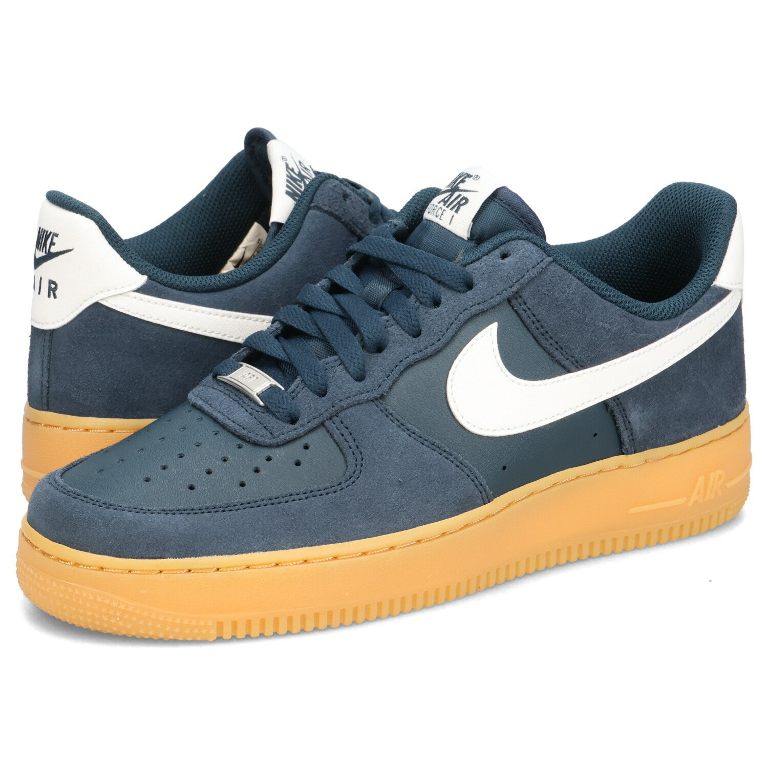 【楽天市場】ナイキ NIKE エア フォース 1 07 LV8 スニーカー メンズ AIR FORCE 1 07 LV8 ネイビー ...