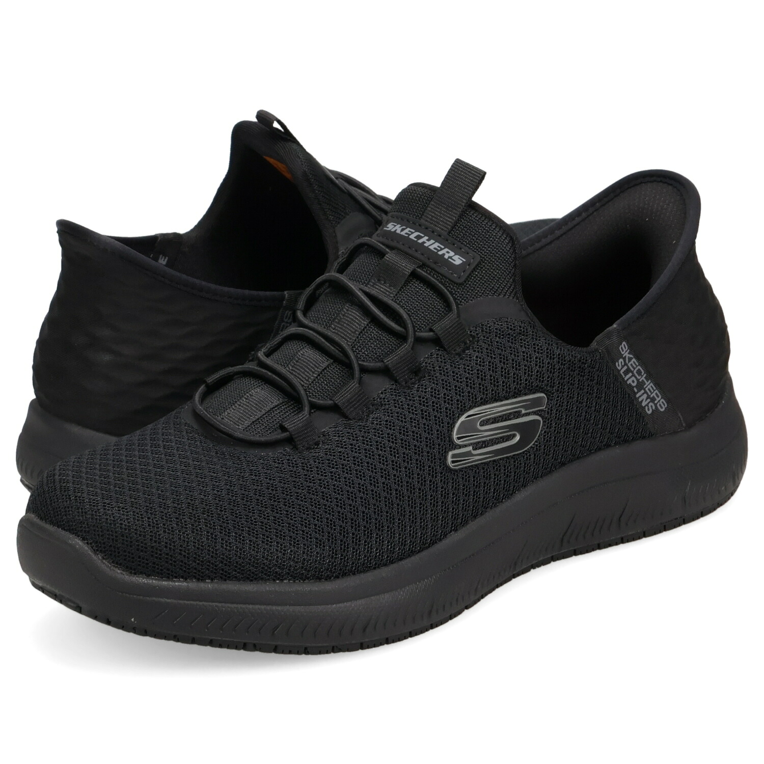 【楽天市場】SKECHERS SLIP-INS SUMMITS SR スケッチャーズ スリップインズ ワーク サミッツ コルシン スニーカー ...