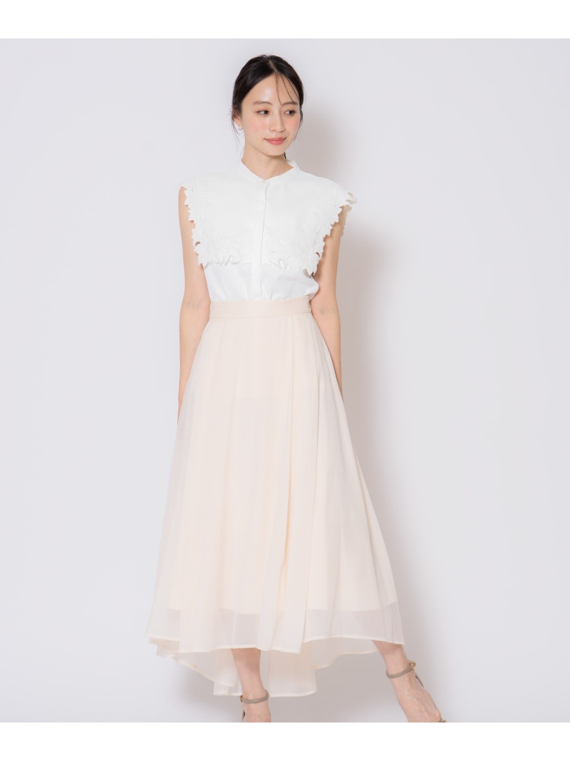 【楽天市場】【SALE／40%OFF】シャイニーフレアスカート Noela ノエラ スカート ロング・マキシスカート ホワイト パープル【RBA_E】【送料無料】[Rakuten ...