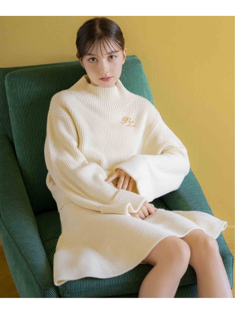 【楽天市場】【SALE／70%OFF】【WEB限定】ブローチ付きニットセットアップ Noela ノエラ ワンピース・ドレス ワンピース ブルー ...