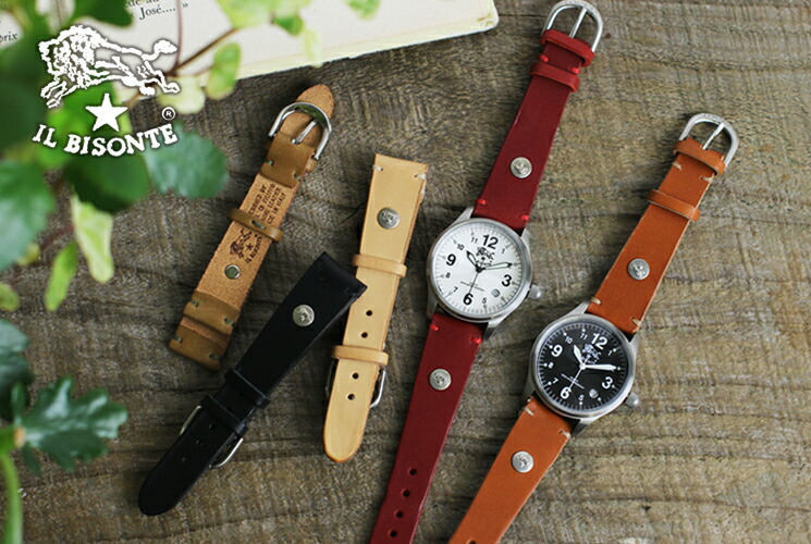 【楽天市場】【イルビゾンテ IL BISONTE 腕時計】リストウォッチバンド(レディース)（18mm）[商品番号_5422310497 ...