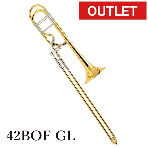 【楽天市場】【訳アリ特価】バック ： テナーバストロンボーン 42BOF GL（イエローブラスベル/ラッカー仕上げ）：NONAKA MUSIC ...