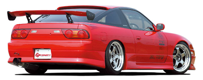 【楽天市場】【個人宅配送不可】GPSPORTS エアロ S13 180SX リアバンパー G-SONIC ZERO ONE：NooB