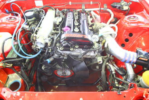 【楽天市場】GP SPORTS MEGATECH COOLING FAN シルビア 180SX PS13 RPS13 S14 S15 SR20 ...