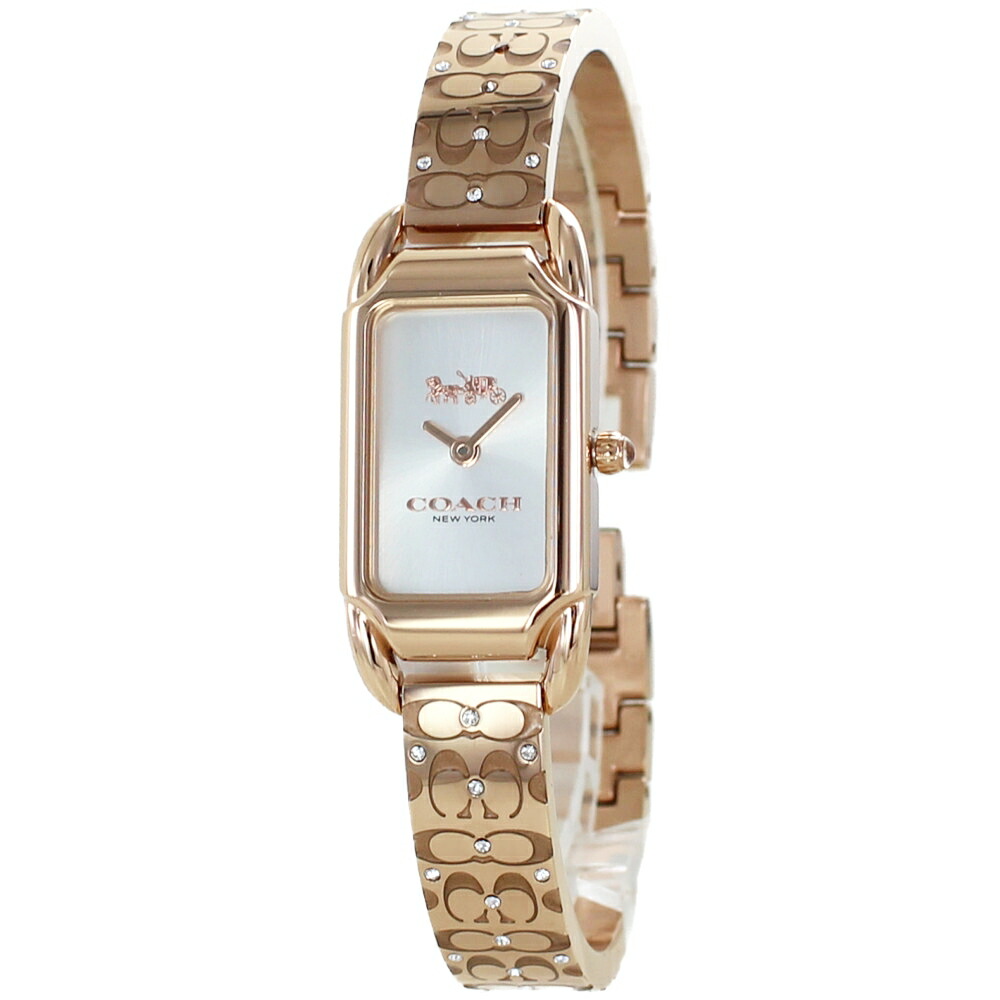 【楽天市場】コーチ 腕時計 手表 レディース 母の日 可愛い腕時計 ケイディ ローズゴールド 長方形 小ぶり シンプル 大人 女性 ブランド ...