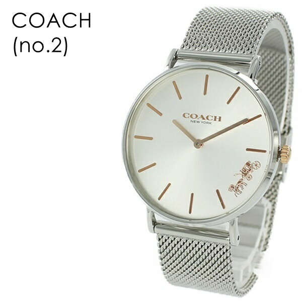 【楽天市場】コーチ 腕時計 レディース ペリー コレクション 当店 コーチ 時計 ランキング 1位 メッシュブレスレット 選べるカラー 彼女 ...