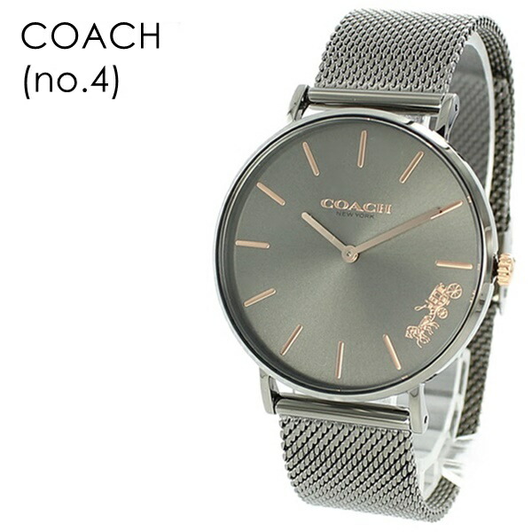 【楽天市場】コーチ 腕時計 レディース ペリー コレクション 当店 コーチ 時計 ランキング 1位 メッシュブレスレット 選べるカラー 彼女 ...
