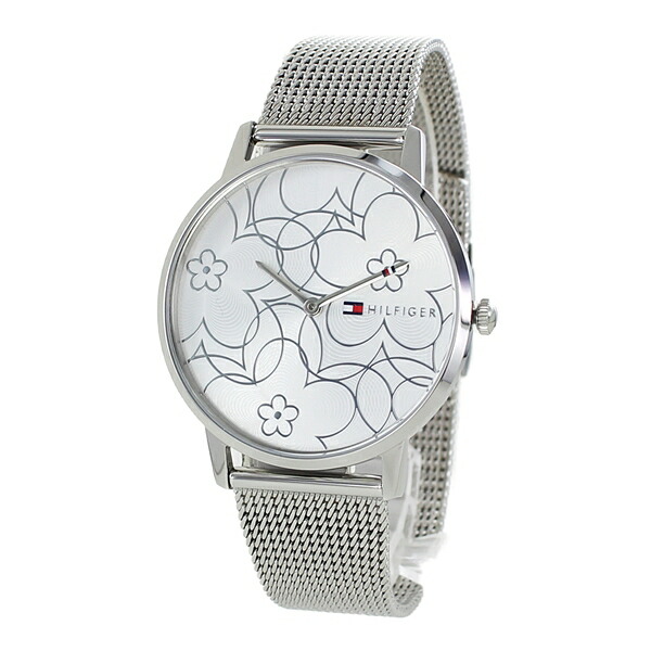 【楽天市場】ブランド 時計 トミーヒルフィガー 花柄 シルバー 女性 レディース 腕時計 手表 誕生日 プレゼント 20代 30代 40代 ...