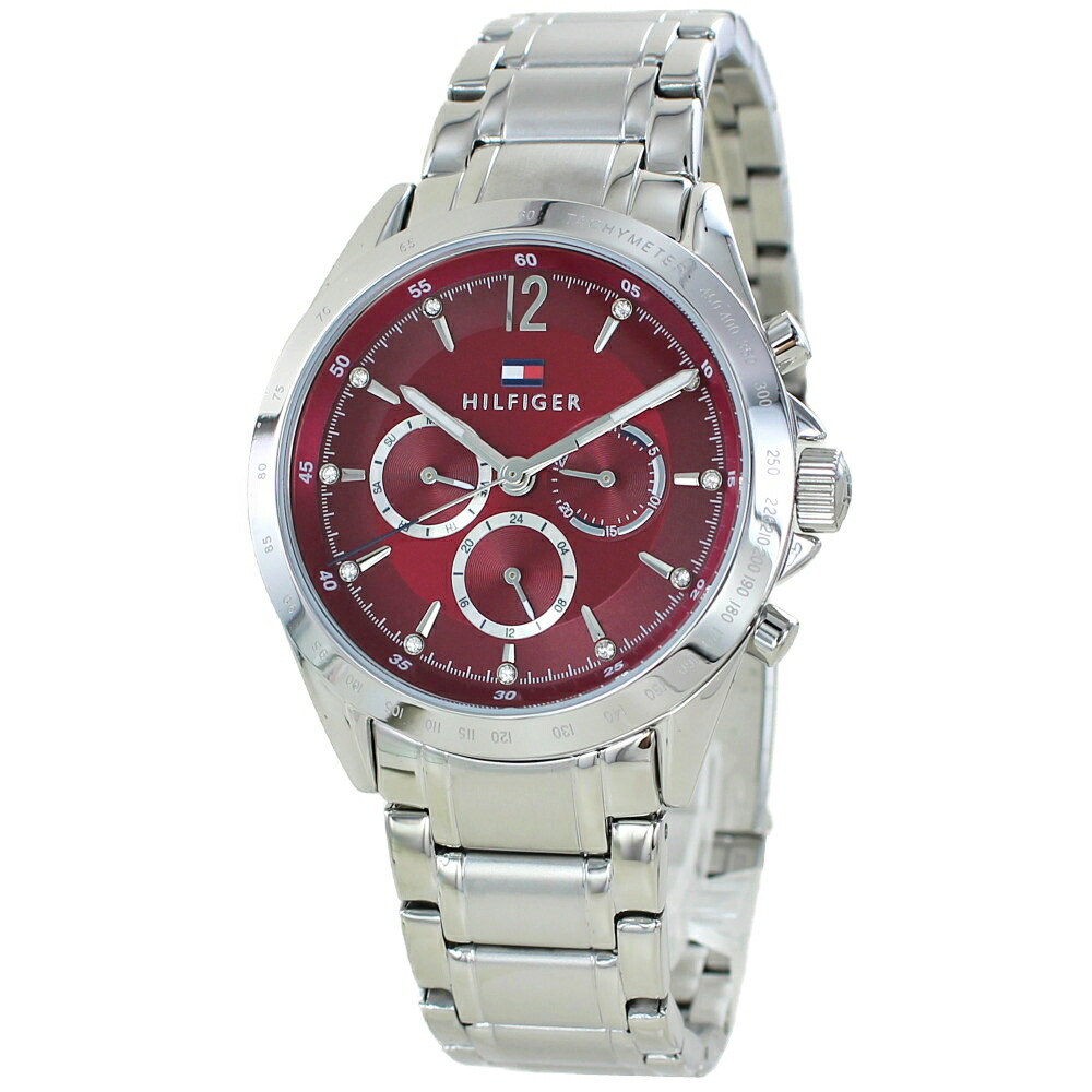 【楽天市場】トミーヒルフィガー 腕時計 手表 レディース 母の日 おしゃれ ブランド レッド 赤文字盤 シルバー ブレスレット ウォッチ 女 ...