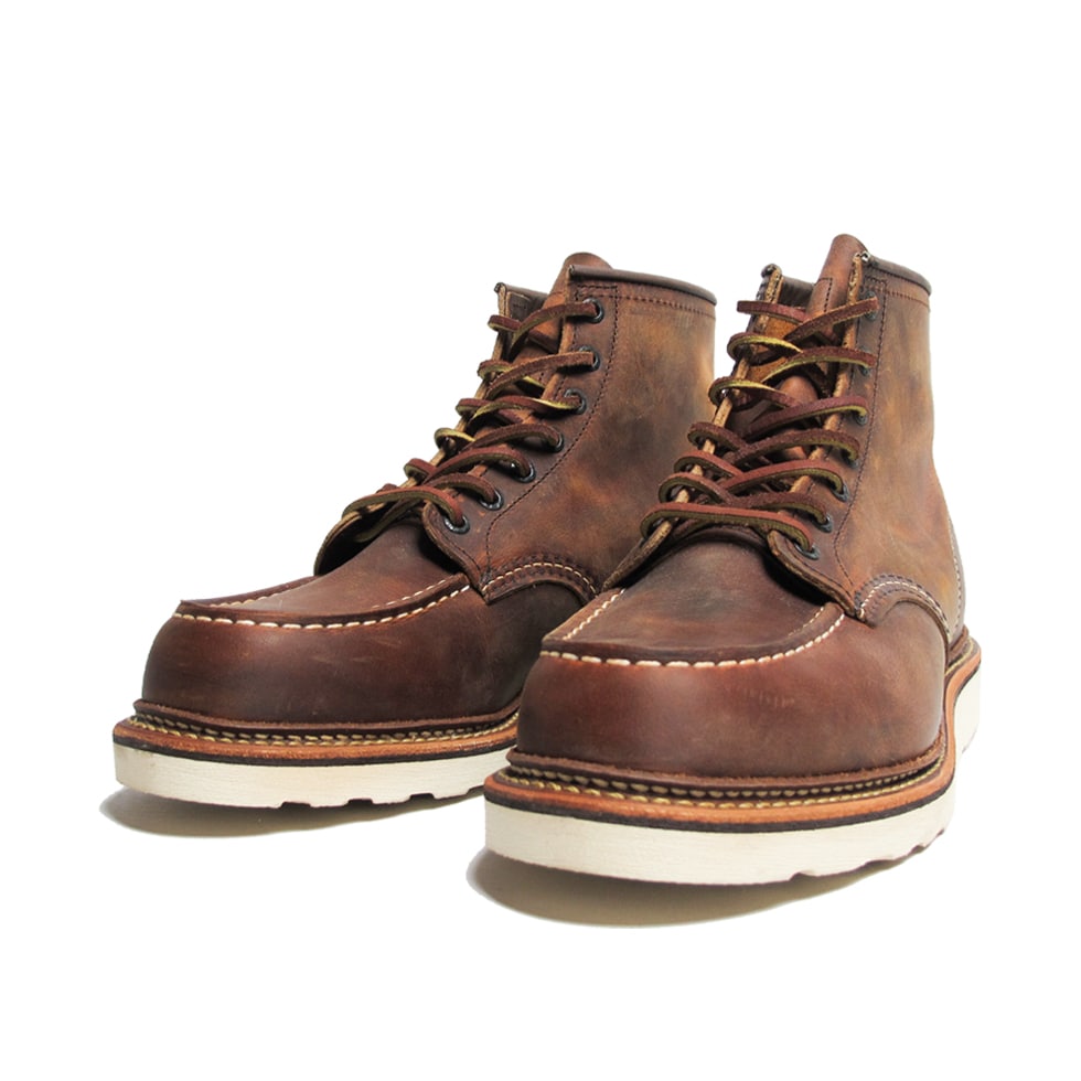 【楽天市場】RED WING 1907 CLASSIC MOC COPPER ROUGH&TOUGH LEATHERMADE IN USA ...