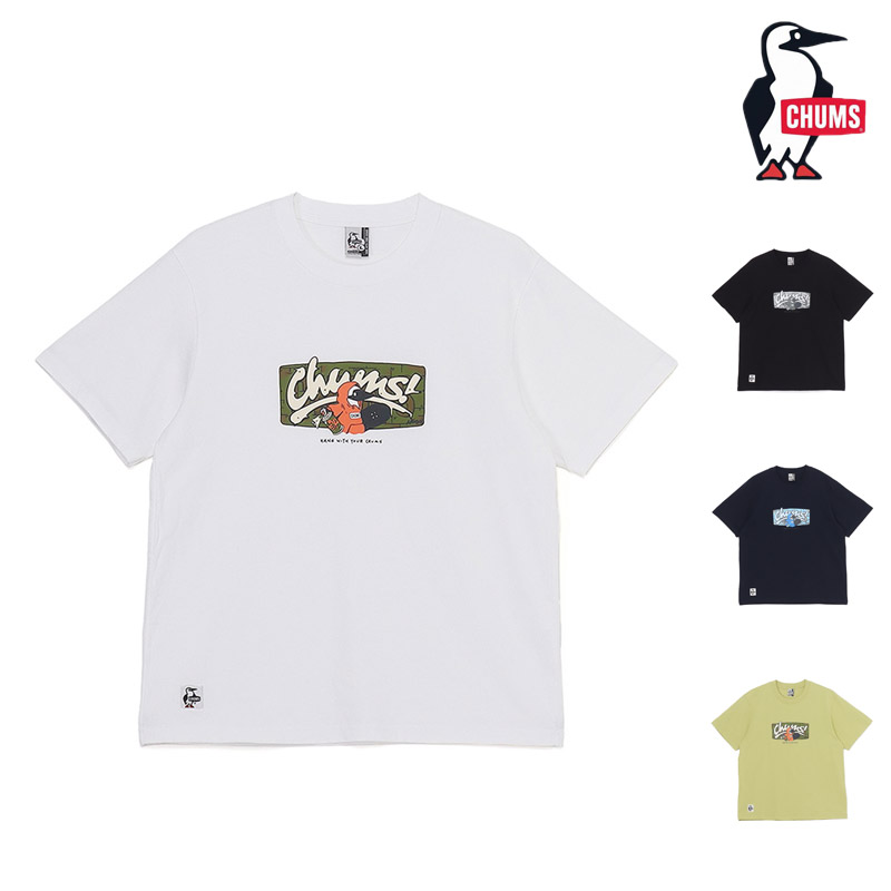 【楽天市場】2025 春夏 新作 チャムス CHUMS アンチバグ チャムス グラフィティ Tシャツ ANTI-BUG CHUMS ...