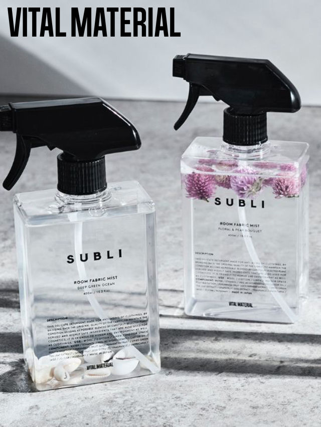 【楽天市場】【VITAL MATERIAL / ヴァイタル マテリアル】 SUBLI ルーム&ファブリックミスト 450mL：nouvelle