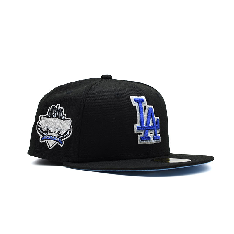 【楽天市場】海外限定 NEW ERA 59FIFTY BLACK DOME LOS ANGELES DODGERS 40TH ...
