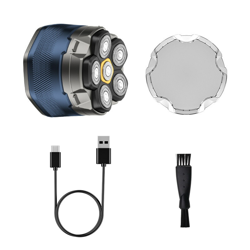 【最大10Pポイント】スキンヘッド用シェーバー 6Dスキンヘッド シェーバー マグネット着脱式 ハゲ用シェーバー 坊主用シェーバー 頭髪シェーバー パワーフル 坊主頭 髭剃り 男性用 IPX6 ...