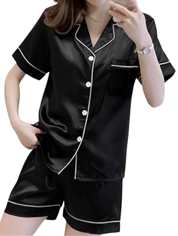 【楽天市場】[aspersio] [アスペルシオ] ルームウェア 半袖 短パン 上下セット 可愛い パジャマ レディース：novolstore