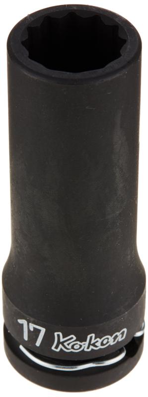 【楽天市場】コーケン 1/2(12.7mm)SQ. インパクト12角ディープソケット 17mm 14305M-17：novolstore